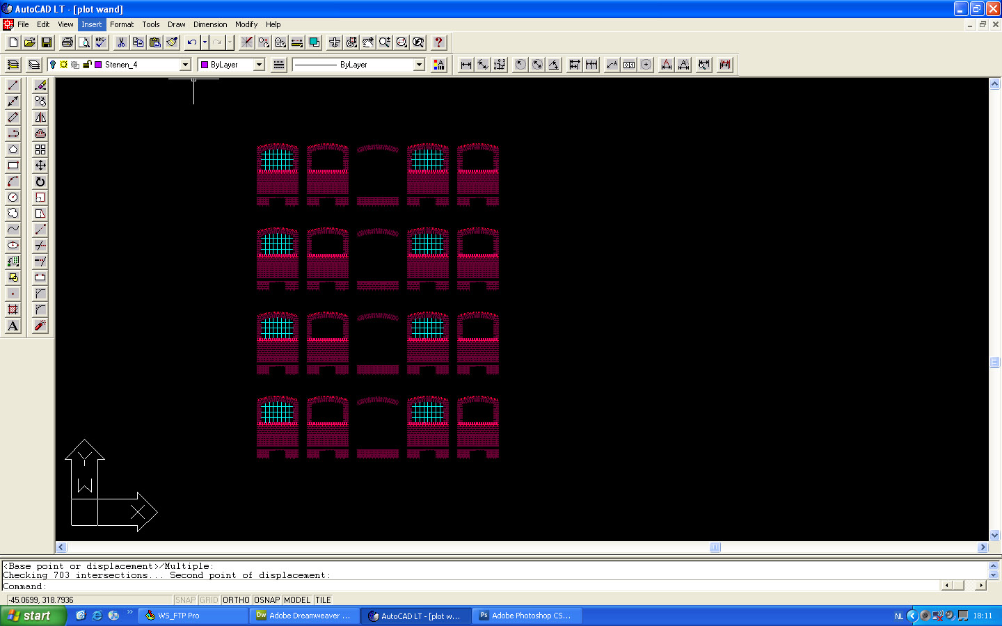 Een tekening maken met autocad voor de plotter | Sleutel Spoor