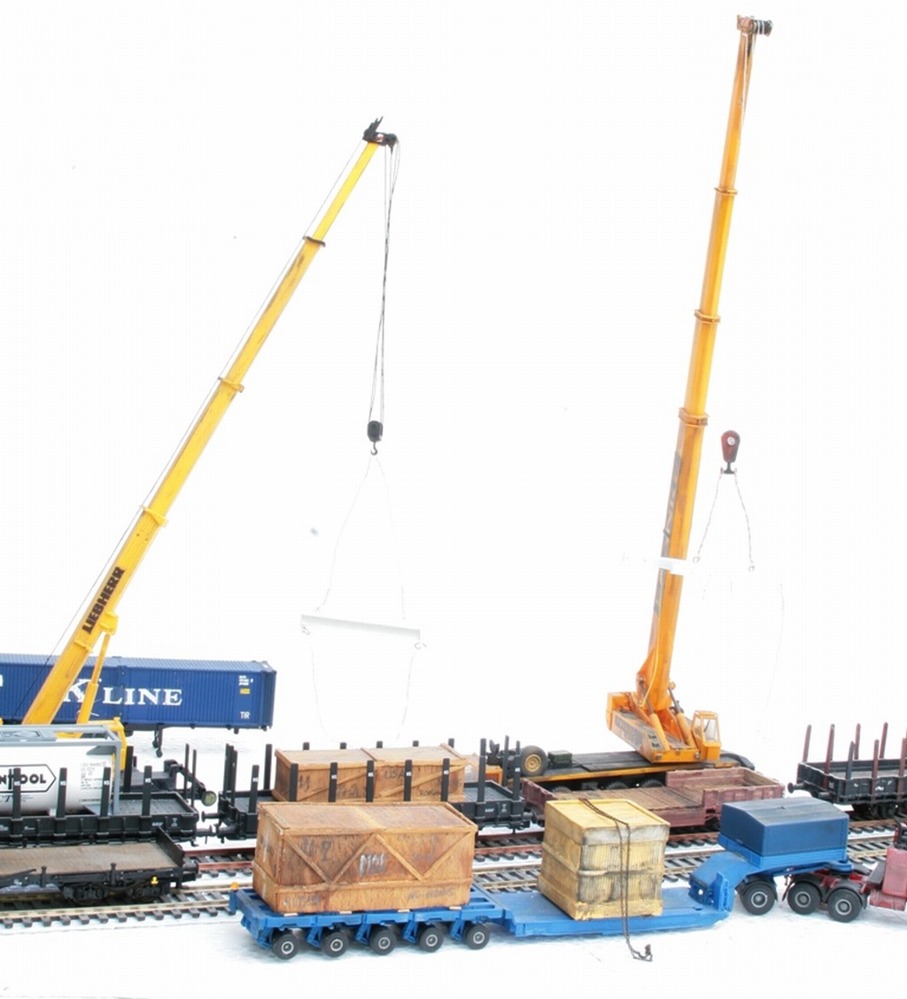 Transport van grote kisten | Sleutel Spoor