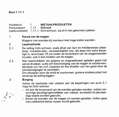 Staalschroot | Sleutel Spoor